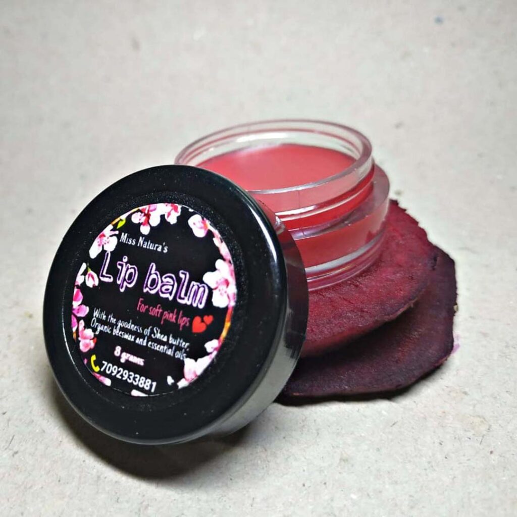 Beetroot Lipbalm | missnatura.in