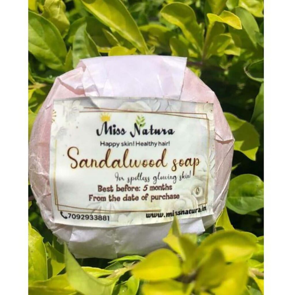 Sandalwood Soap | missnatura.in